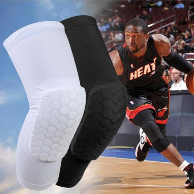 Sport Knee Compression Sleeve Knee Pad Knee Support Lycra Leg Sleeve for Basketball