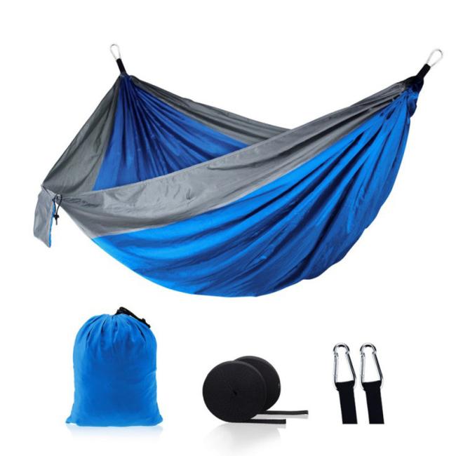 Outdoor Portable Nylon Parachute Hammock Custom Camping Hammock Swing