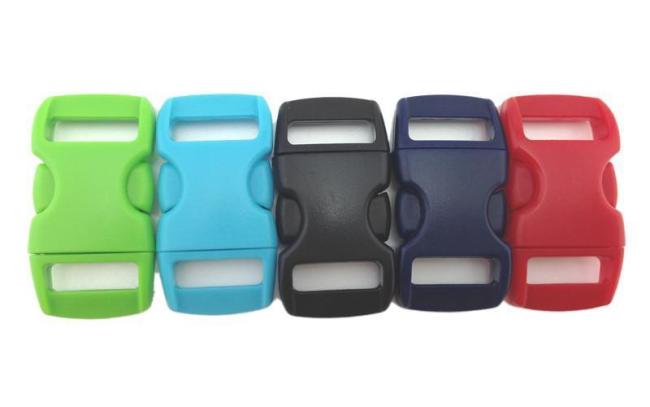 10mm Paracord Curved Side Release Buckle Plastic Buckle for Paracord Bracelet