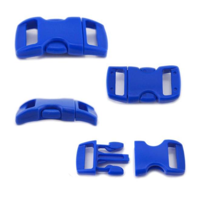10mm Paracord Curved Side Release Buckle Plastic Buckle for Paracord Bracelet