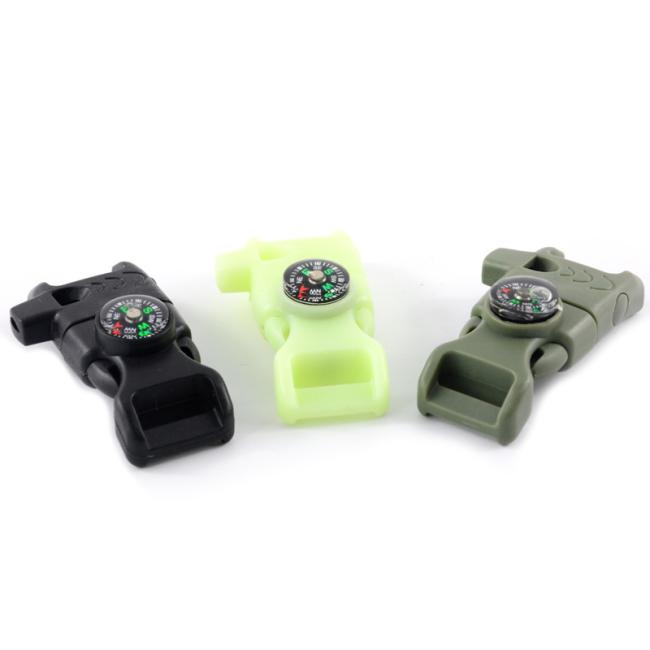 Multifunction Emergency Buckle Fire Starter Flint Buckle for Bracelet