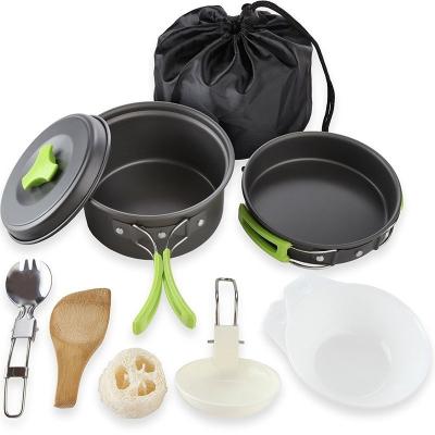 Cina Pottine da cucina in alluminio per picnic e campeggio in stile portatile in vendita