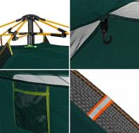 China Automatic Setup Polyester Camping Tent for Outdoor Adventures Waterproof and Portable for sale
