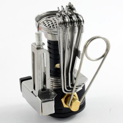 China Power Coated Portable Mini Camping Gas Stove Butane Gas Burner for Outdoor Camping for sale