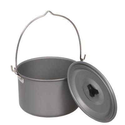 Cina Set di utensili da cucina da campeggio in alluminio non appiccicoso per picnic in vendita