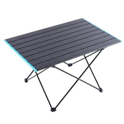 China Lightweight Portable Folding Table Aluminum Camping Picnic Table for Outdoor Campsite for sale