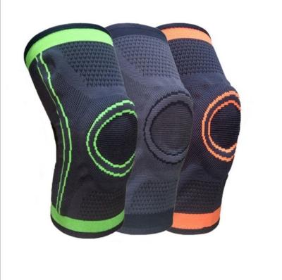 Cina Brace di supporto per il ginocchio a manica di nylon traspirante personalizzato per la protezione del ginocchio grigio regolabile in vendita