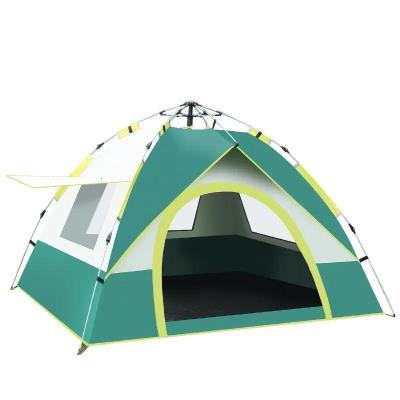 Cina Tende portatili in tela Tende glamping esterne impermeabili e automatiche con 2 porte in vendita