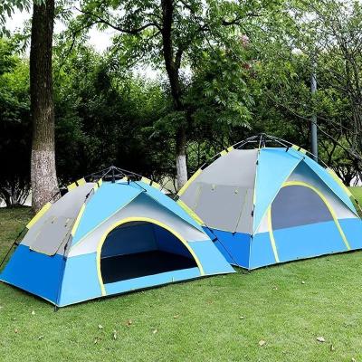 Cina Tende portatili in tela Tende glamping esterne impermeabili e automatiche con 2 porte in vendita