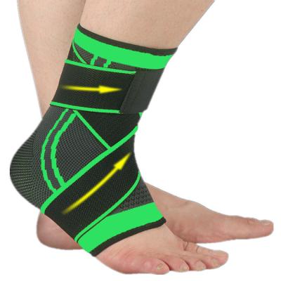 China Breathable Sport Adjustable Compression Ankle Support for Running Adjustable Design for sale