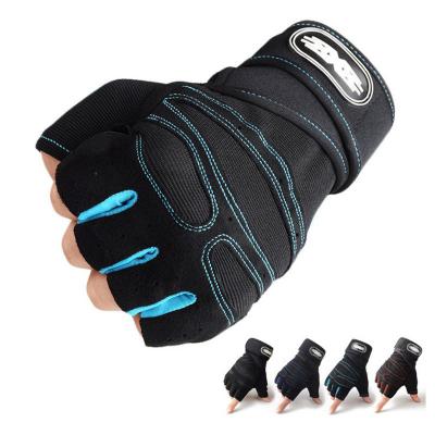 China Customized Half Finger Cycling Gloves for Adults Breathable and Moisture-wicking for sale