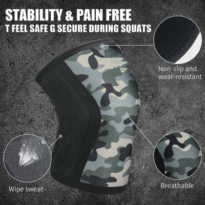 China 0.150kg Package Gross Weight Neoprene Compression Knee Sleeve for Weightlifting and Sports for sale