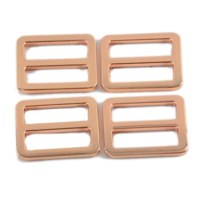 China Zinklegierung Tri Glide Slider 20mm 25mm Metall Buckle für Quadrat Pet Kragen Anpassung zu verkaufen