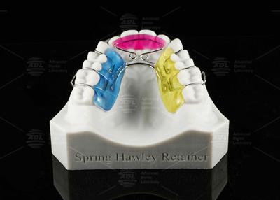 China Customizable Spring Hawley Retainer Removable Teeth Position Retention for sale