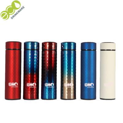 Double Wall Stainless Steel Vacuum Insulated Straight Flask 480ML/17OZ Colorful