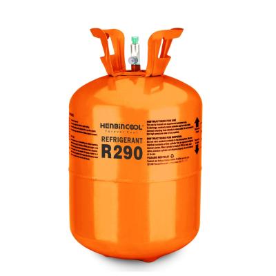 Cina 5 kg cilindro usa e getta R290 gas frigorifero al Refrigerant in vendita