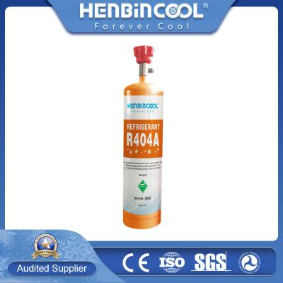 China 800g R404A Refrigerant Small Can 99.90%-99.97% Purity Non Flammable for sale