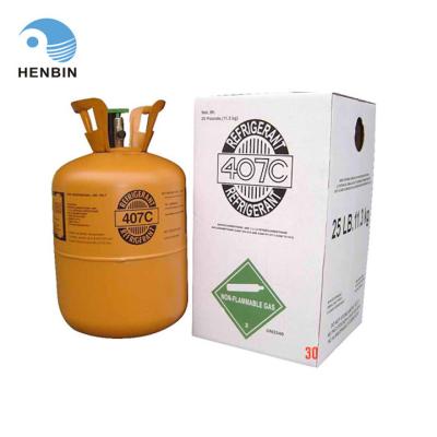 Cina Inodore 13,6 kg refrigerante R407c condizionatore d'aria Refrigerant 30lb in vendita