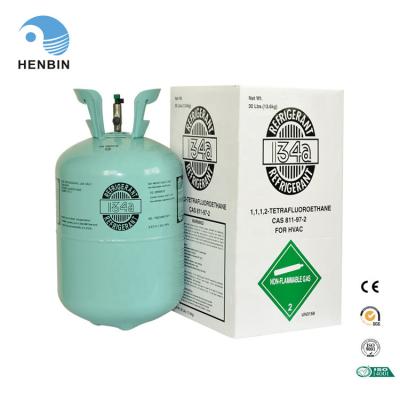 Cina 99.99 Purezza R134A Gas CH2FCF3 Inodore R134a Refrigerant 30 Lb in vendita