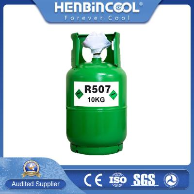 Cina Gas di raffreddamento R507A Frigorifero 11,3 kg Refrigerante R507 Bottone usa e getta in vendita