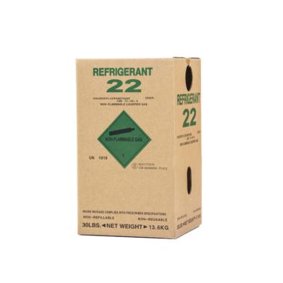 Cina 13.6kg/30LB R22 Gas frigorifero per congelatore a scatola 99,6 Purezza in vendita
