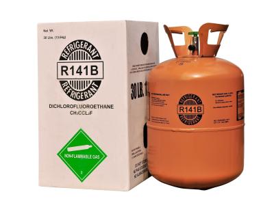 China Refrigerant Gas R141B 99.5% 30LBs AC Unit Refrigerant for sale