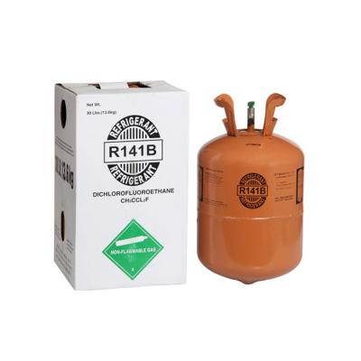 China Refrigerant Gas R141B 99.5% 30LBs AC Unit Refrigerant for sale