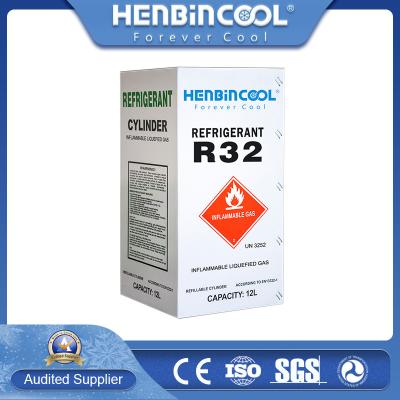 Cina Industria Refrigerant R32 10 kg Frigorifero 99,9% R32 HFC Frigorifero in vendita