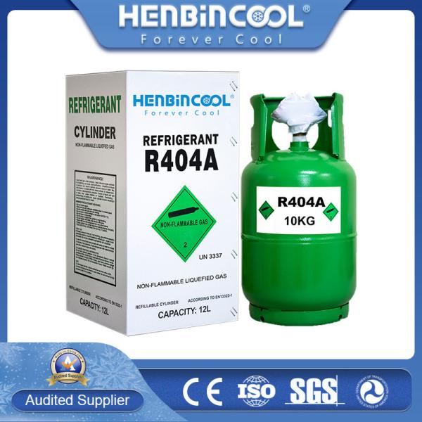 Quality SGS R404A Refrigerant 24 Lb Cylinder CF3CH2f CH3CF3 Formula for sale