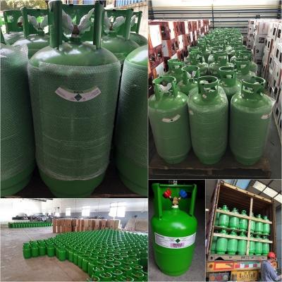 China SGS R404A Refrigerant 24 Lb Cylinder CF3CH2f CH3CF3 Formula for sale