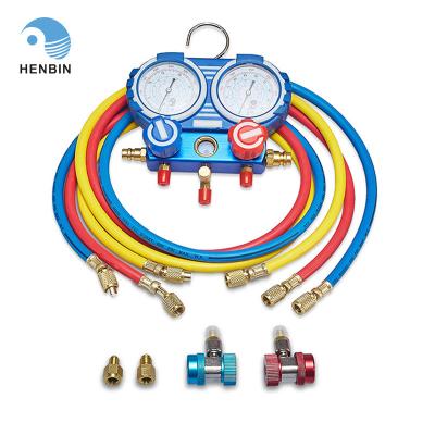 Cina 30-500PSI R22 Manifold Gauge R22 Refrigerant Gauges Strumenti refrigeranti in vendita