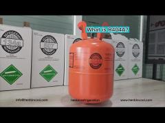 Odorless 99.99% Refrigerator Gas R404A 10.9KG 404a Refrigerant Gas