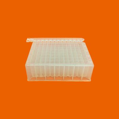 China PP 96 Well Deep Well Plate Autoclavable 2.2 Ml Deep Well Plate Cone Bottom for sale