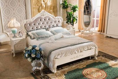 China Classic Style Dubai Hotel Bed Luxury 9011 for sale