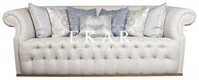 Китай Classic Solid Wood 3 Seater Chesterfield Sofa for Hotel MKBN-KS3301-003 продается