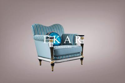Китай High Quality European Style Blue Fabric Sofa FLN-M-SF301 продается