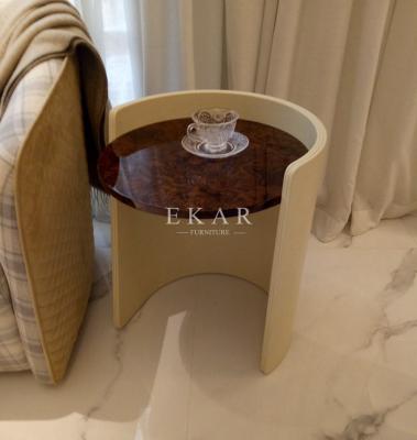 China Living Room Furniture Round Sofa End Side Table W001H6A for sale