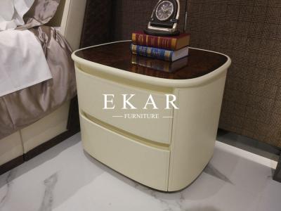 China Hot sale faux leather bedside table W001B11 for sale