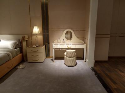 China High End White Elegant Design Bedroom Dressing Table With Mirror for sale