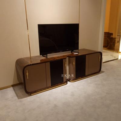 China Modern Showcase Italian Design High Gloss New Model Tv Stand for sale