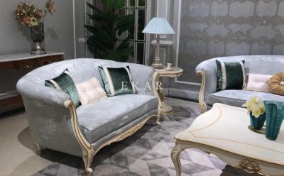 Китай Luxury Classical Antique High End New Design Fabric Living Room Sofa Set продается