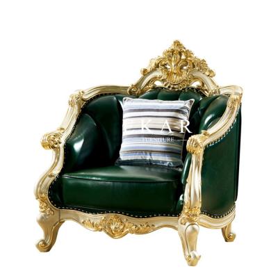 China Classic Luxury Wooden Design Furniture Living Room Sofa Set à venda