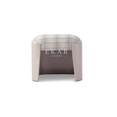 China Fabric Modern High End Design Makeup Dresser Chair Dressing Stool for sale