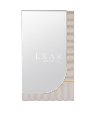 China White Elegant Entrance Way Wall Mirror W012H9A for sale