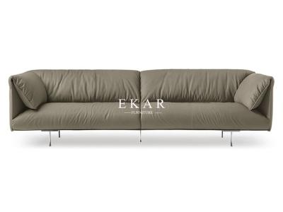 China Italy Contemporary Design Leather Sofa Modern Living Room Sofas for sale