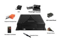 China High Definition Hard Disk 4CH Realtime Car Mobile DVR for sale