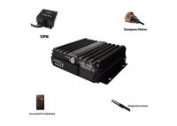 China Live Streaming 4 Channels Dual SD Card School Bus DVR for sale