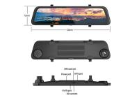 China 11.66 Inch Android 8.1 4G LTE Dash Cam for sale