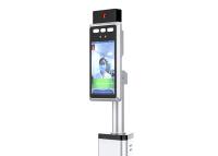 China 7 Inch IPS HD Display Access Control Face Recognition Body Temperature Scanner for sale