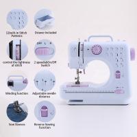 China Durable Mini Electric Zigzag Sewing Machine Optional Stitch Length for Cloth Sewing for sale